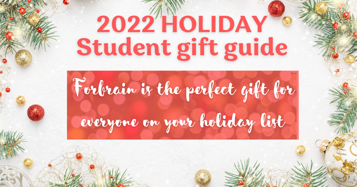 10 Holiday Gift Ideas for High School and University Students